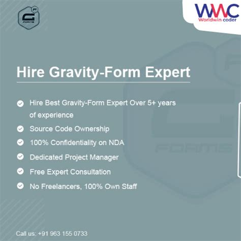 Hire Gravity Form Expert Developer Worldwin Coder