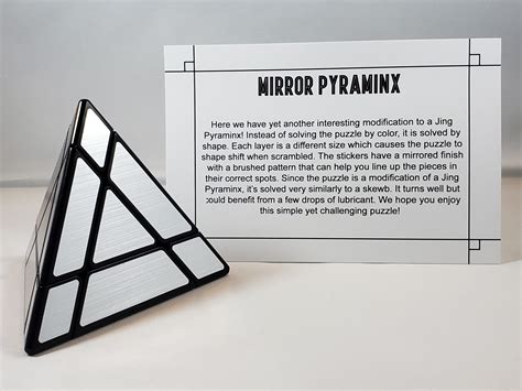 Buy The Mirror Pyraminx Online Now Puzzlcrate
