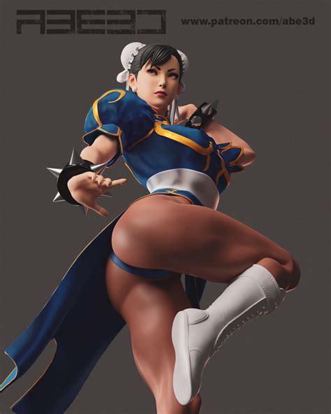 3d File Chun Li 🫦・3d Printing Template To Download・cults