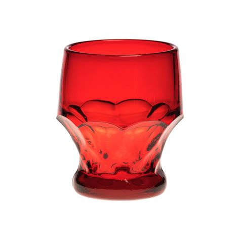 Ruby Red Georgian Tumbler Glass Set Libby And My