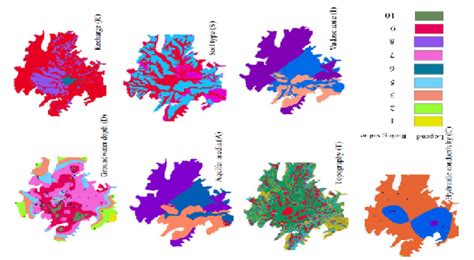 Seven Input Raster Layers To Compute Vulnerability Index Download