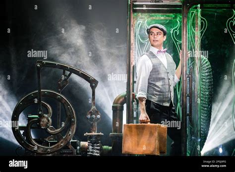 The International Magician Lucas Di Giacomo Performs During The