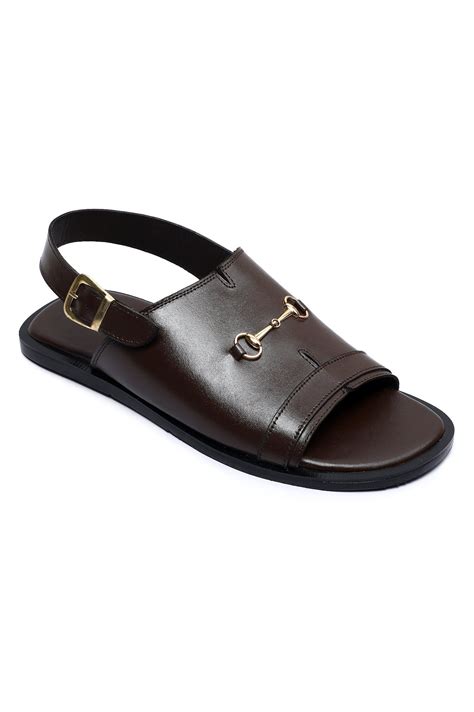 French Emporio Mens Sandal Sku Sld 0042 Coffee Diners Pakistan