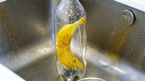 페트병에 바나나를 넣어 보관해 보세요 골칫거리가 한방에 사라집니다 네이버 Tv
