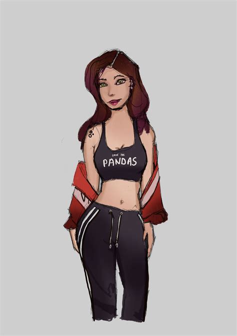 Save The Pandas Girl By Shinigamiiii On Deviantart