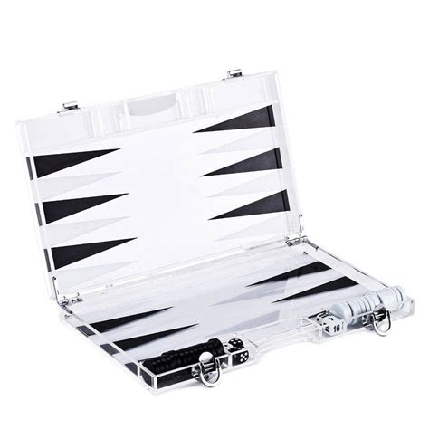 Lucite 18 Backgammon Set Hipchik Lucite 18 Backgammon Set Hipchik