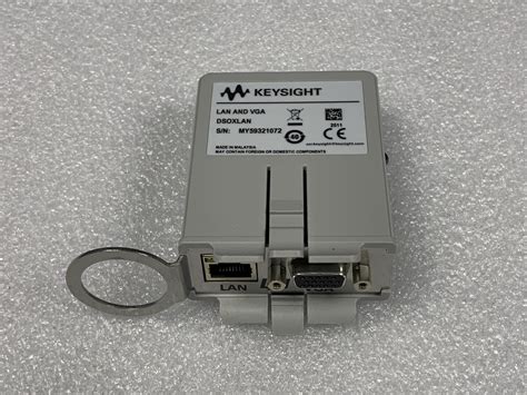 Keysight Agilent Dsoxlan Lan And Vga Oscilloscope Connection Module Auschoice