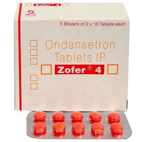 Zofer Md 4 Tablet At Rs 45 Box Ondansetron Tablet In Nagpur Id