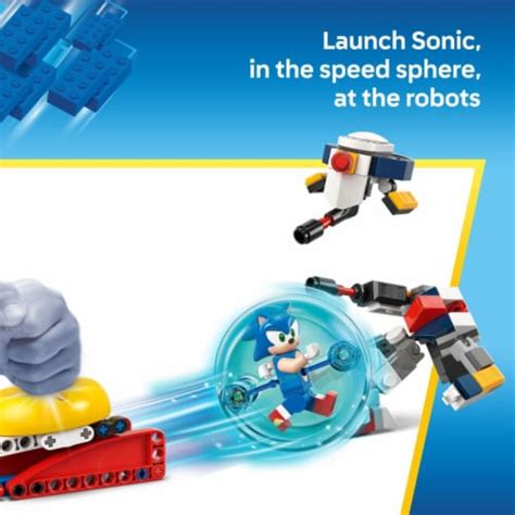 Lego Sonic The Hedgehog Sonics Campfire Clash Building Toy 77001 177 Pc King Soopers