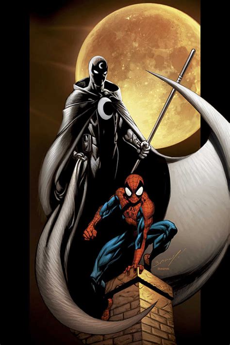 Moon Knight Vs Spiderman Moon Knight Vs Spiderman