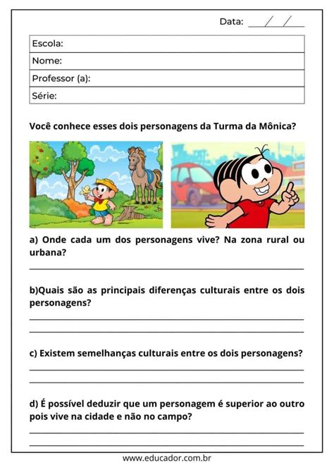 15 Atividades De Geografia Para 4º Ano Educador