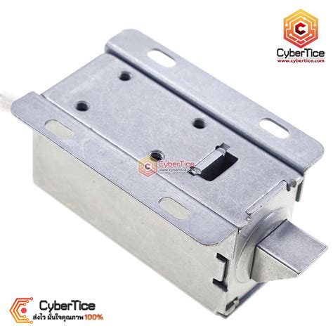 กลอนไฟฟ้า กลอนลิ้นชักไฟฟ้า 5v dc เฉียงลง สลักนอก set2 ขาย arduino