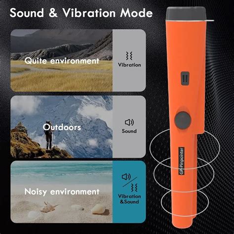 Metal Detector Handheld Pro Pinpointer Pointer Probe Waterproof