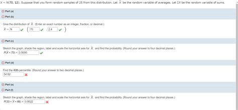 Solved XN Suppose That You Form Random Samples Of Chegg