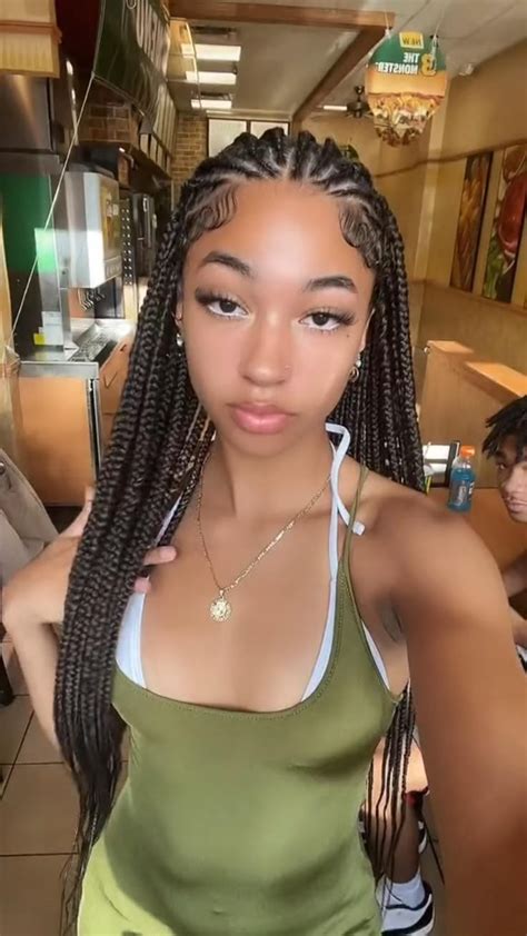 Hairstyles Baddie Hairstyles Braids For Black Hair Braids