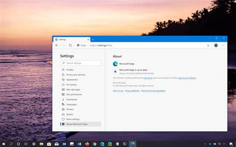 how to check for updates manually on microsoft edge pureinfotech