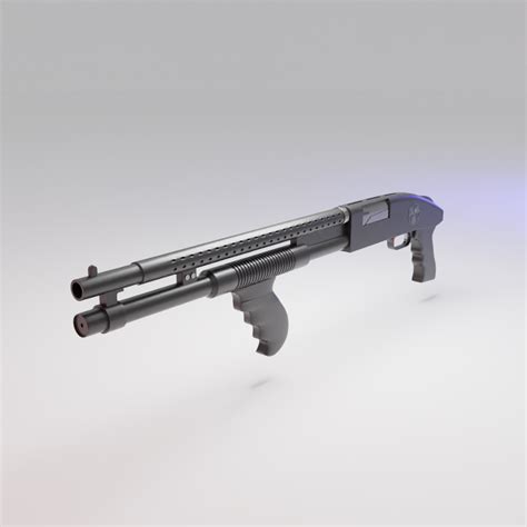 Stl File Duke Nukem Shotgun・3d Printing Model To Download・cults