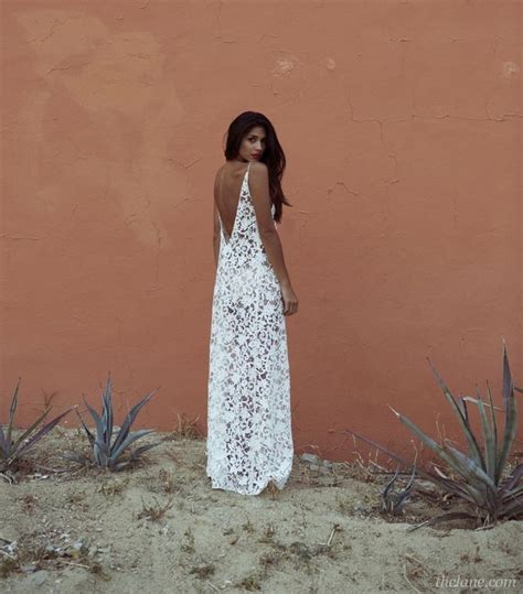 Style Tracker Photo Chic Lace Maxi Dress For Beach Summer Lace Maxi