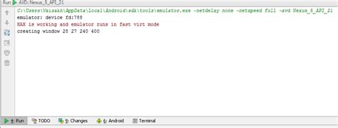 Unable To Run The Android Project In Emulator Successfully Stack Overflow