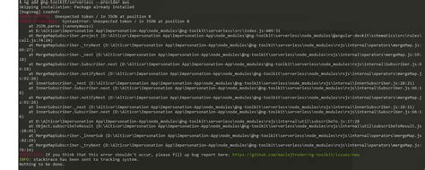 Unexpected Token In Json At Position 0 · Issue 815 · Maciejtrederng Toolkit · Github