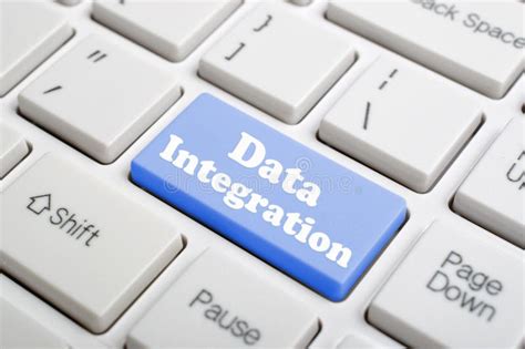 Data Integration Key On Keyboard Stock Image Image Of Closeup Electronic 41285933