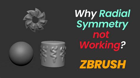 Fixing Radial Symmetry In Sub Tools Mastering Pivot Adjustment And Local Symmetry Zbrush