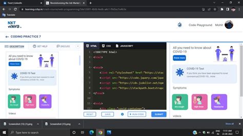 Mohit Vishwakarma On Linkedin 30daysofcodechalleng Bootstrap Ccbp Nxtwave