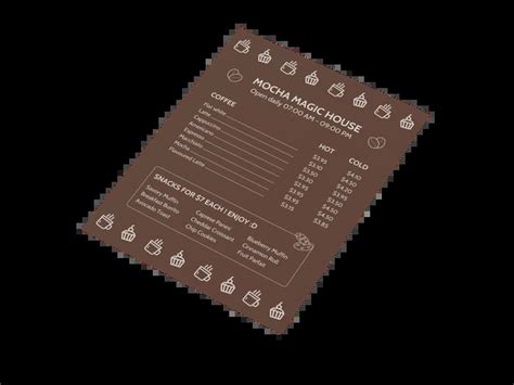 Free Background Menu Templates Venngage