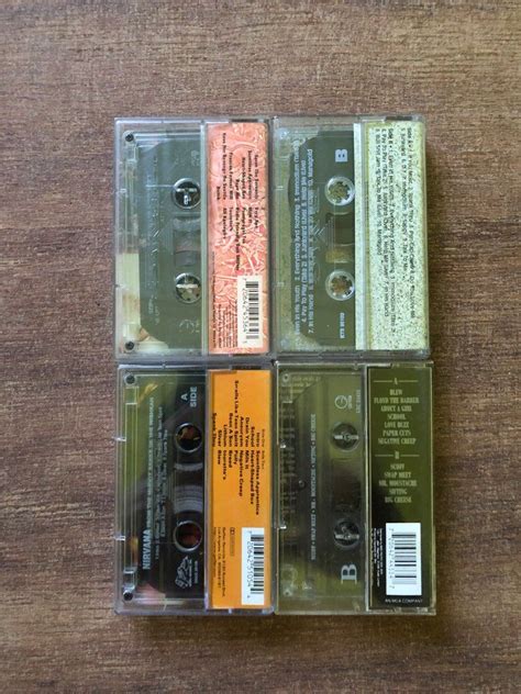 Nirvana Cassette Combo Hobbies And Toys Music And Media Cds And Dvds On