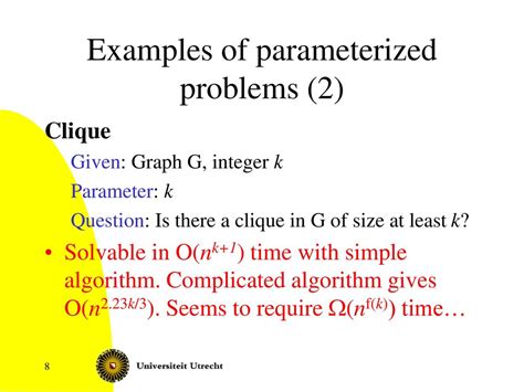 Fixed Parameter Complexity Ppt Download