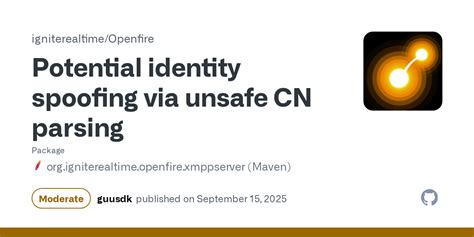 Potential Identity Spoofing Via Unsafe Cn Parsing · Advisory