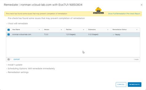 Vmware Lifecycle Manager Import Updates Bundle And Patch Esxi Server