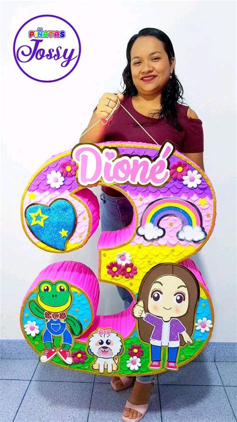 PiÑata Lara Campos Rhenne Y Galleta Sorpresas De Cumpleaños Niños