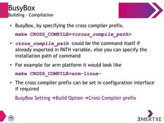 BusyBox For Embedded Linux PDF