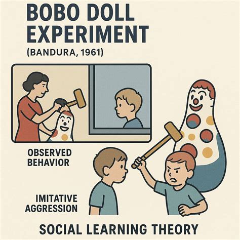 Albert Bandura Bobo Doll Banduras 4 Principles Of Social Learning