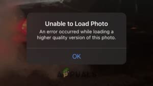 How To Fix Unable To Load Photo Error On IPhone