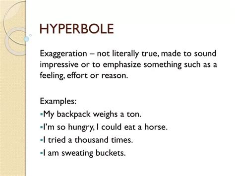 Ppt Hyperbole Powerpoint Presentation Free Download Id 2142590