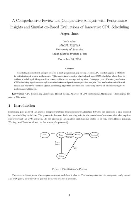 Pdf A Comprehensive Review And Comparative Analysis With Performance Insights And Simulation