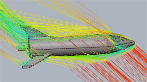 Space X Updated Bfr 2018 Detailed Aerodynamics Simulation Solidworks