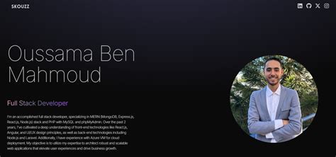 oussama ben mahmoud on linkedin webdevelopment portfolio nodejs