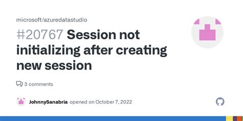Session Not Initializing After Creating New Session · Issue 20767