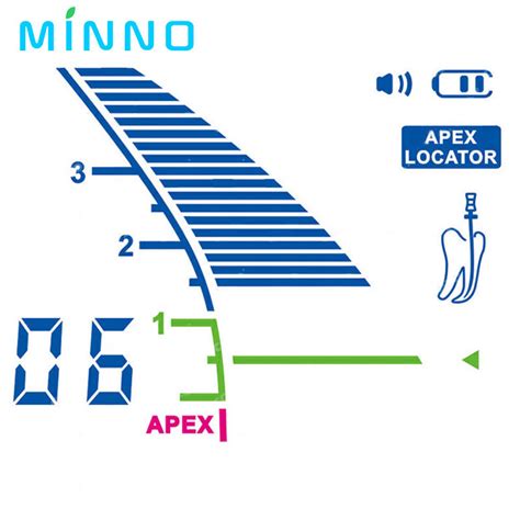 Coxo Endodontic Dental Apex Locator 7 4v 1000mah C Root Apex Locator