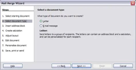 Openoffice Writer 3 X Step 2 Select Document Type