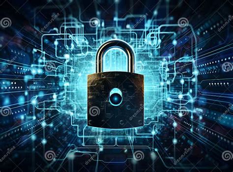 Cyber Security Data Security System Managing Digital Keys Cybersecurity Service Stock