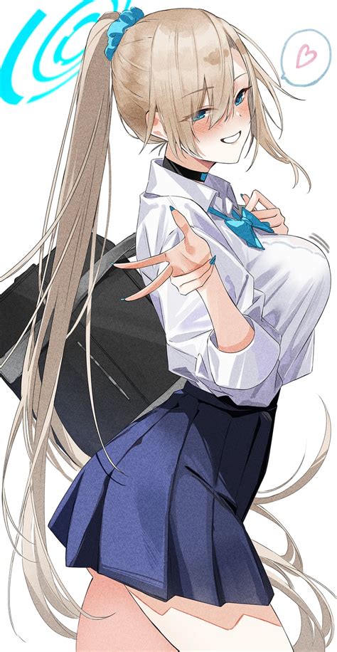 Asuna Blue Archive Drawn By Conconcon Danbooru