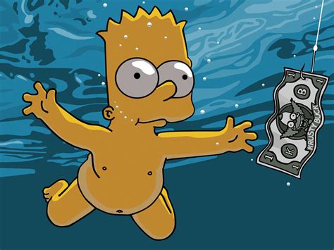 Bart Simpson Nirvana Funny Bart Simpson Wallpaper Like Nir Flickr