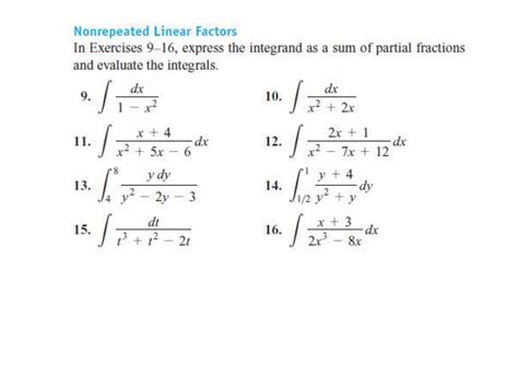 Integration Of Rational Functions By Partial Fraction Ppt