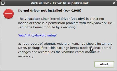 Ilmu Komputer Fix Error Virtual Box Di Kali Linux