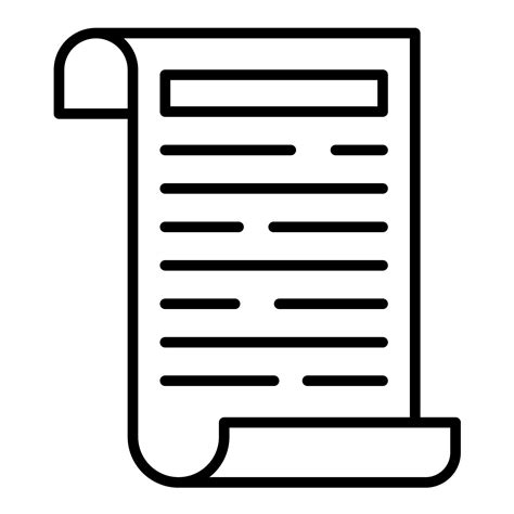 Pirate Scroll Vector Icon 21729560 Vector Art At Vecteezy