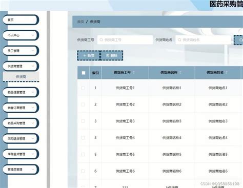 springboot vue医院药品医药店采购管理系统 药品采购模块一般是什么系统 csdn博客